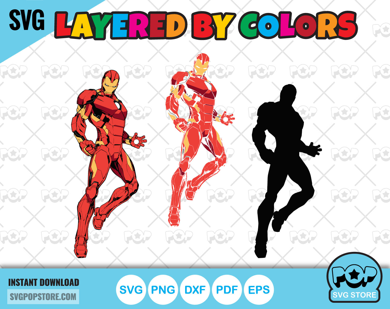 Marvel Avengers clipart set, Avengers svg cut files for Cricut / Silho ...