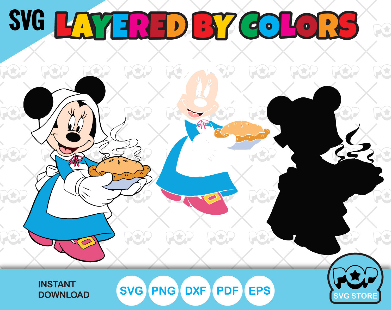 Disney Thanksgiving clipart bundle, Thanksgiving SVG cut files for ...