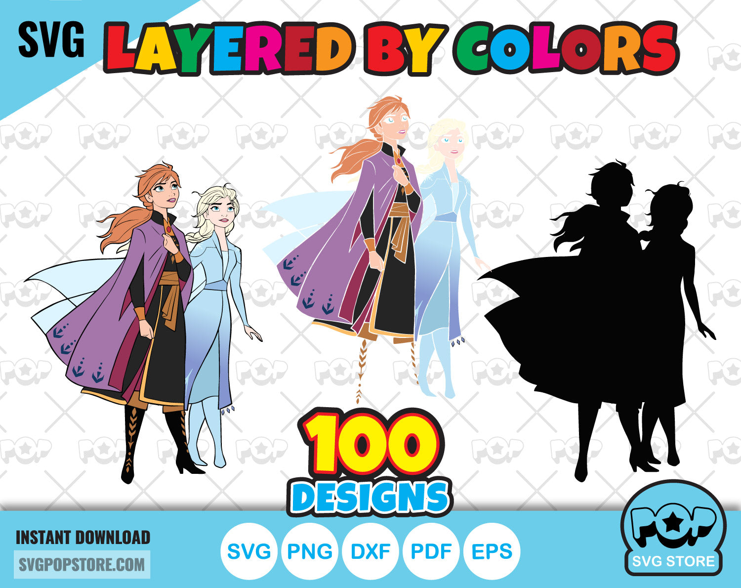 Disney Frozen BIG BUNDLE 500 files, Frozen SVG cut files for Cricut ...