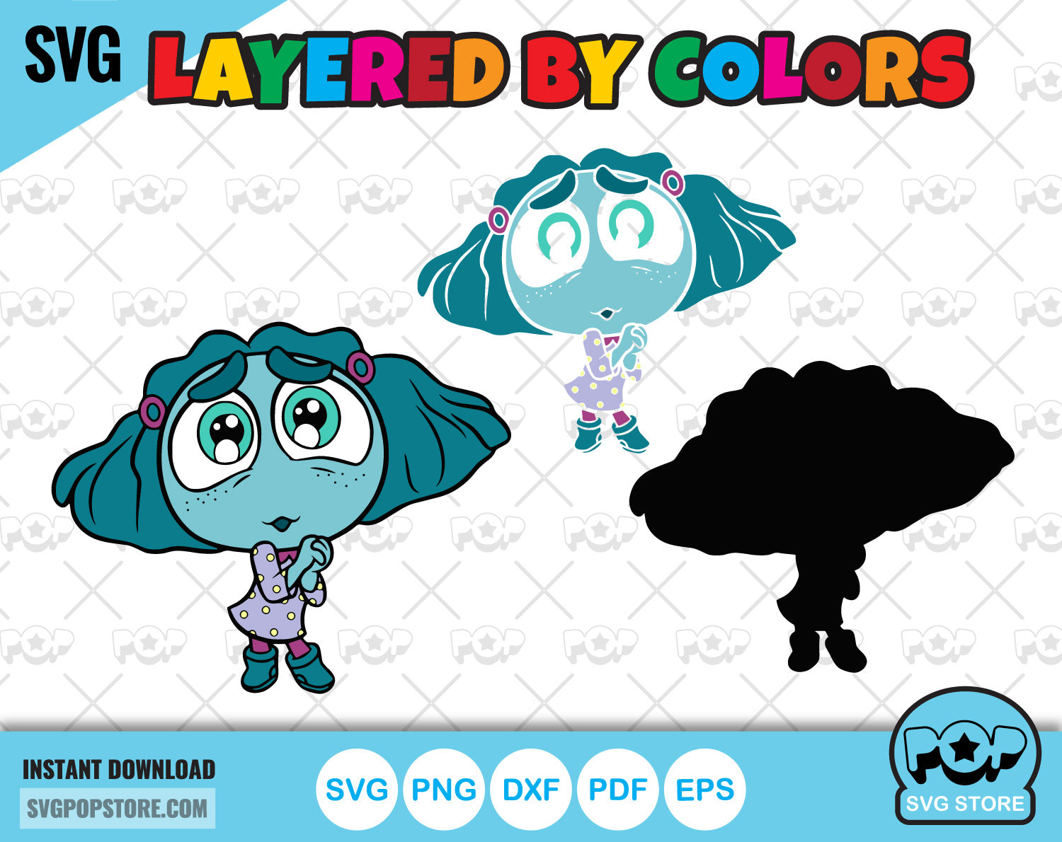 Inside Out 2 clipart bundle, Inside Out svg cut files for Cricut / Sil ...