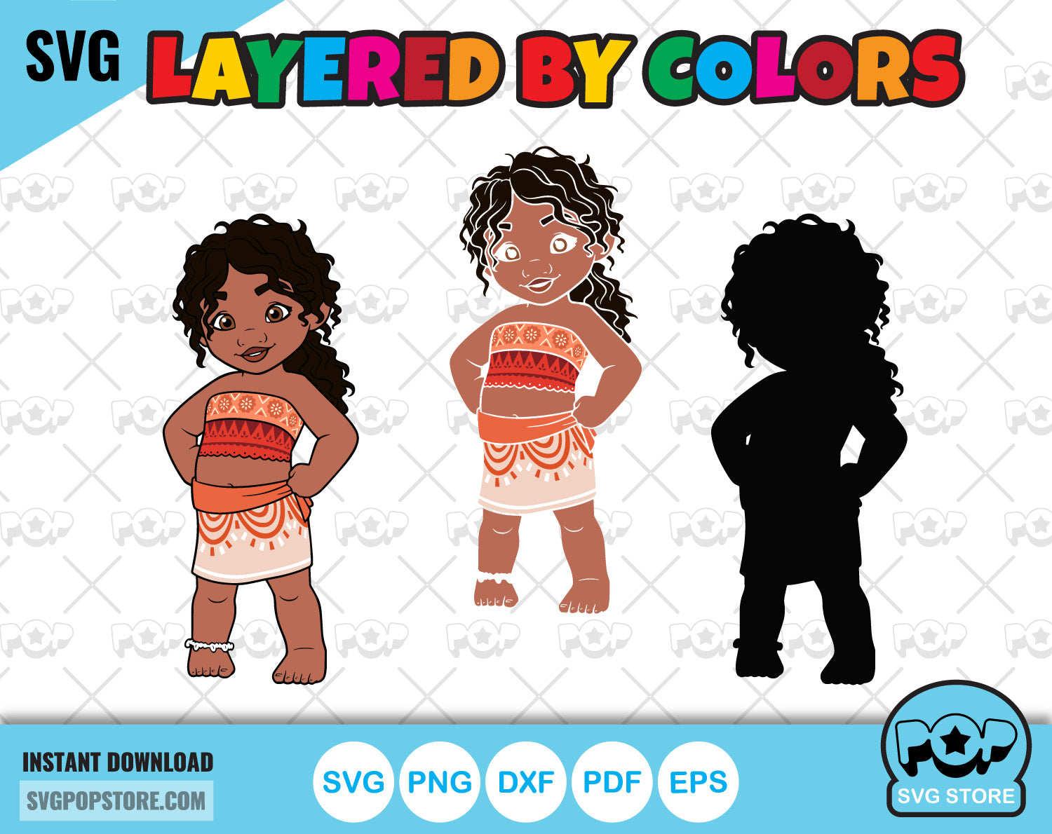Moana 2 clipart bundle, Moana 2 svg cut files for Cricut / Silhouette ...