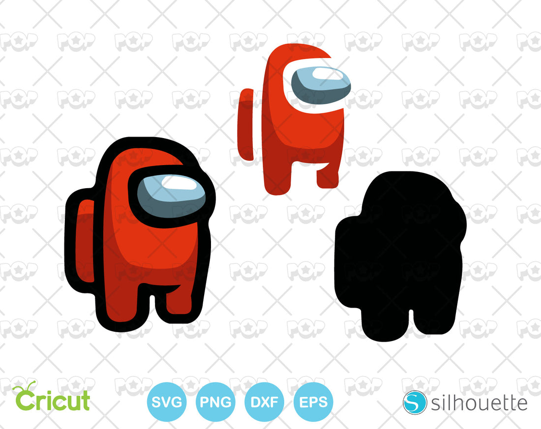 Among Us 170 clipart bundle, SVG cutting files for cricut silhouette ...