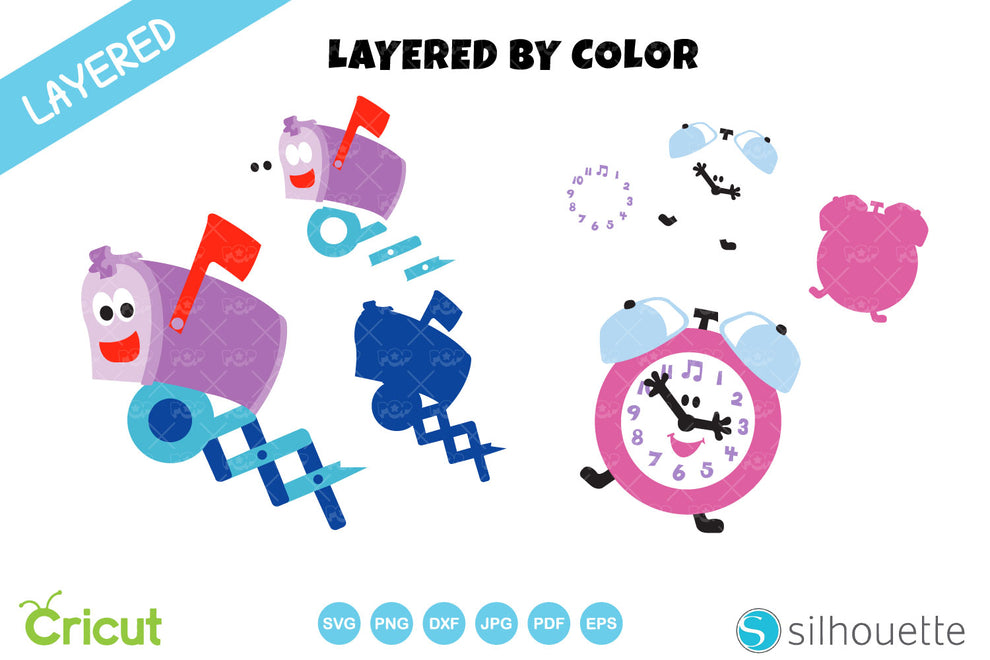 Blue's Clues 33 cliparts bundle, SVG cutting files for cricut ...